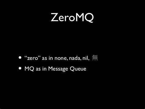 Leveraging Zeromq For Nodejs