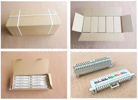 Telecom Parts Suppliers Of Krone Telephone Connection Module 10 Pair With Color Label