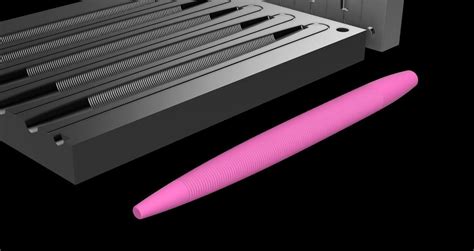 Open Pour Mold Senko 5 Inch Stl Step File For Cnc And 3d Print 3d Model
