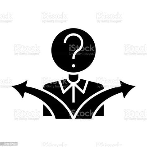 큰 질문 검은 색 아이콘 개념 그림 벡터 평면 기호 글리프 기호 3차원 형태에 대한 스톡 벡터 아트 및 기타 이미지 3차원 형태 개념 개성 개념 Istock