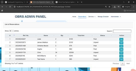 Best Online Bus Reservation System In Php And Mysql