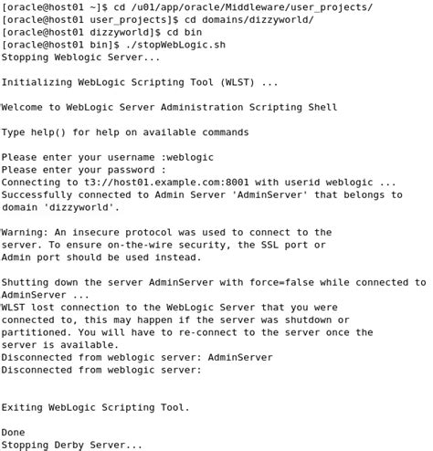 Oracle Weblogic Server 12c Creating A Boot Identity File For Easier Server Start Up