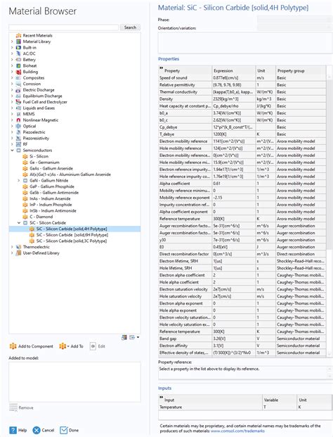 Aggiornamenti Semiconductor Module Novità Comsol® Versione 6 3