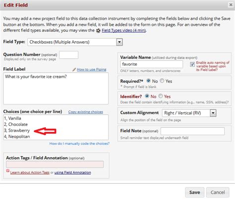 How Do I Reference A Checkbox Field In Branching Logic Redcap