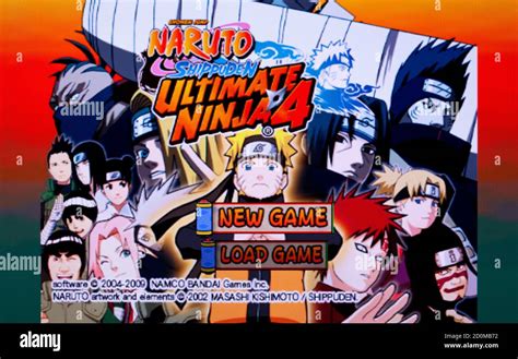 Naruto ultimate ninja 4 hi-res stock photography and images - Alamy