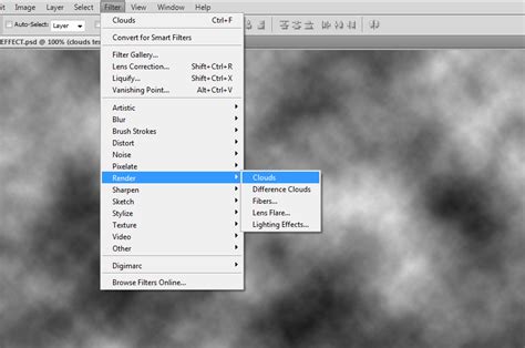 How To Create A Cloud Effect In Photoshop