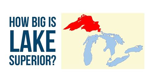 Lake Superior How Big Is Lake Superior Actually Youtube