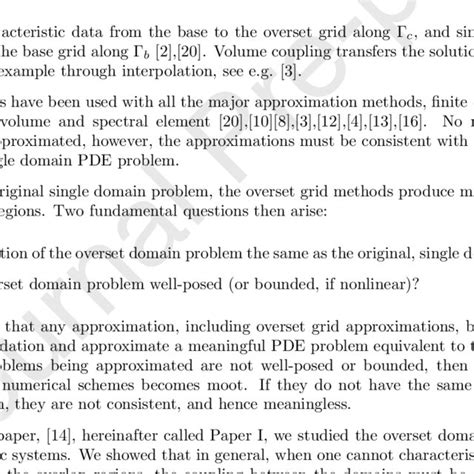 exploded view of the overset grid problem showing physical Γa Γ d download scientific
