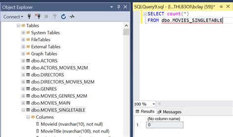 Sql Server Why Is My Table Not Fully Recognized By The Query Pane In