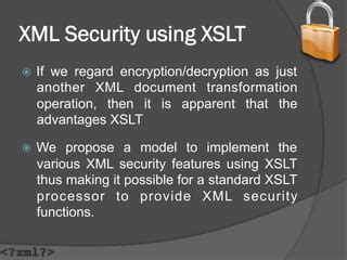 Xml Security Using Xslt Pdf