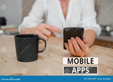 Text Sign Showing Mobile Apps Conceptual Photo Small Programs Are Made To Work On Phones Like