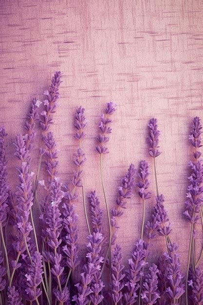 Premium Ai Image Simple Lavender Texture Background