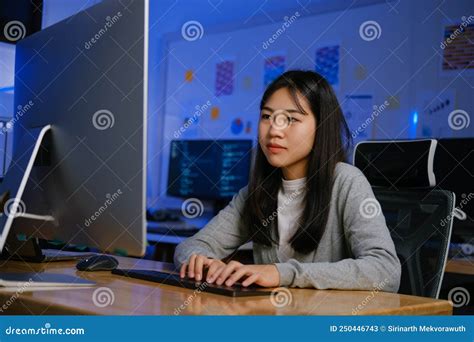 Programmers And Developer Teams Are Coding And Developing Software