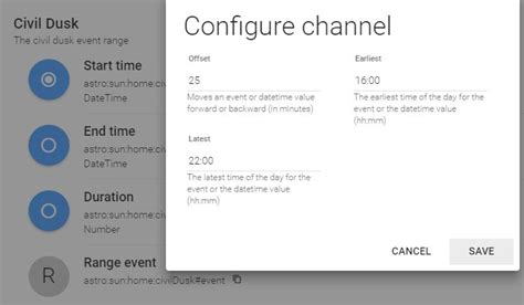 Astro Binding Trigger Latest And Earliest Daylightnight Bindings Openhab Community