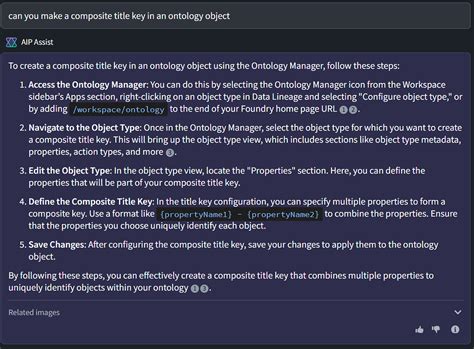 Create A Composite Title Key For An Ontology Object Ask The Community Palantir Developer