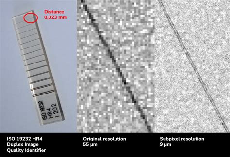 Non Destructive Testing X Ray Imaging With Extreme Dynamic Range Subpixel Resolution Advacam