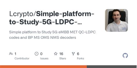 GitHub Lcrypto Simple Platform To Study 5G LDPC Codes And Decoders