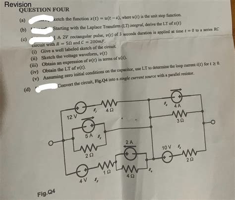 solved revision a ﻿sketch the function x t u t a ﻿where