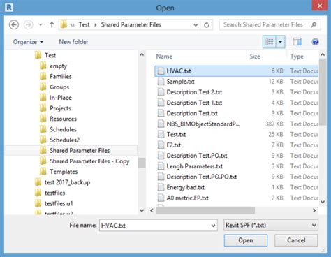 Revit Parameter Organizer Shared Parameters Connect SPF To Application