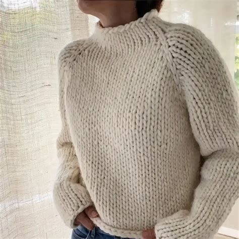 68 Free Chunky Cropped Sweater Knitting Patterns For The Fashionable