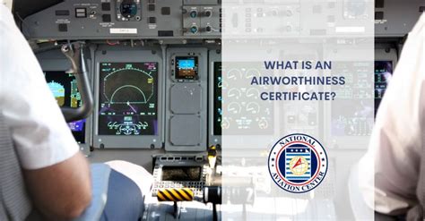 Airworthiness Certificate What Is An Airworthiness Certificate