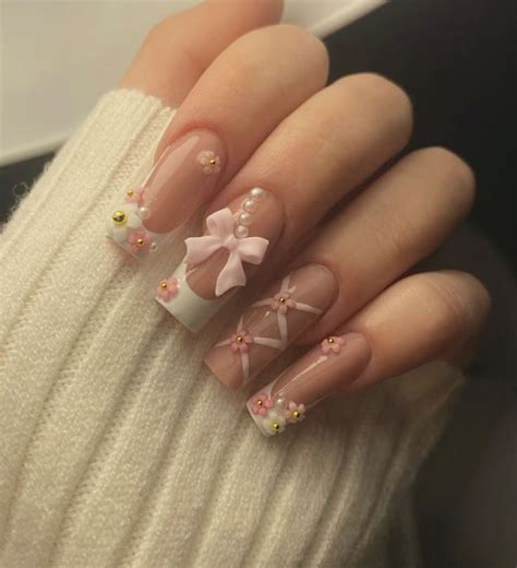 Using 3d Bow Nail Art Stickers For A Professional Summer Look Gel
