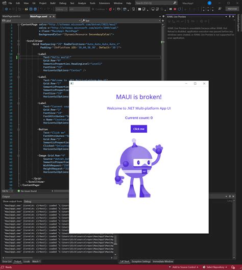 Bug Xaml Hot Reload Not Working On Windows · Issue 3369 · Dotnetmaui · Github