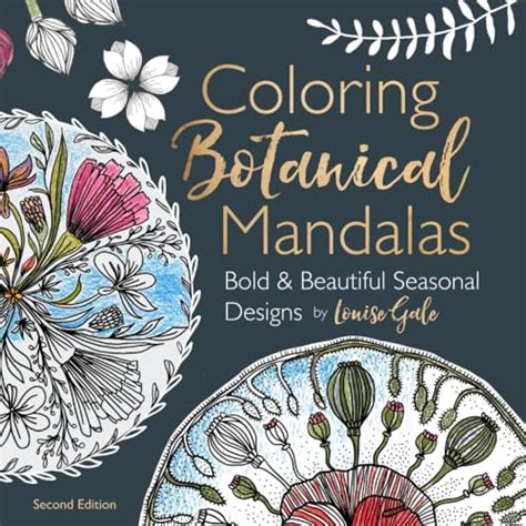 Coloring Botanical Mandalas Bold And Beautiful Seasonal