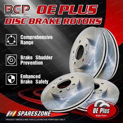 Bcp Front Rear Disc Brake Rotors For Bmw M3 E90 E92 E93 04 10 Premium