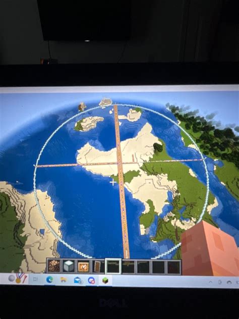 Giant Minecraft Map 100 Radius Cardinal Directions Map Minecraft
