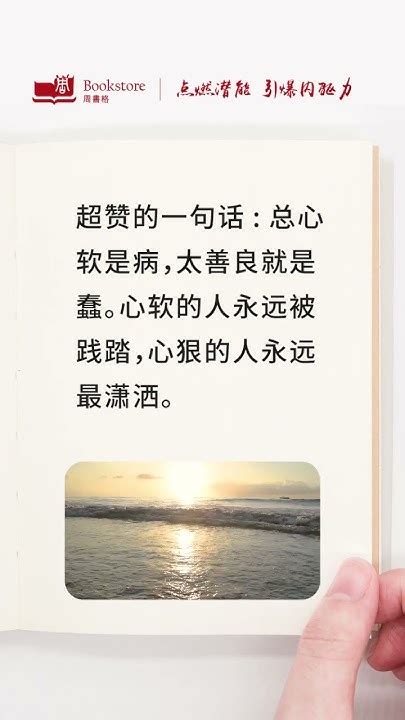 超赞的一句话总心软是病，太善良就是蠢。心软的人永远被践踏，心狠的人永远最潇洒。 Youtube
