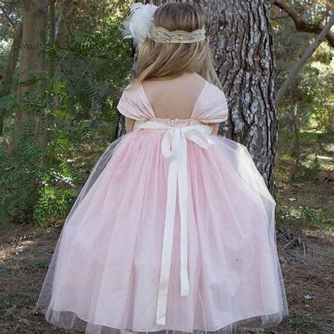 플라워 걸 드레스 웨딩 파티 볼 레이스 데칼 얇은 명주 그물 리본 공주 첫 성찬식 드레스 졸업 공연 Aliexpress