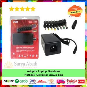 Jual Adaptor Laptop Notebook Netbook Universal Semua Bisa Jakarta Pusat SURYA ABADI COMPUTER