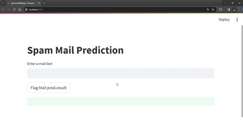 How To Deploy Spam Mail Prediction With Svm Emmanuel Awogbindin Posted On The Topic Linkedin