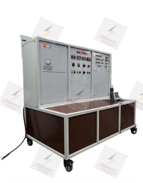 Mild Steel Mccb Short Circuit Trip Verification Test Bench Model Name