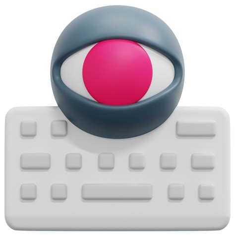 keylogger 3d render icon illustration 21617132 png