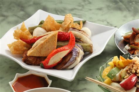 Yong Tau Foo Stock Photo Image Of Broccoli Japanese