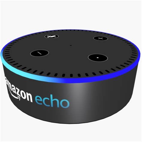 Amazon Echo 3d Model Game Ready Team 3d Yard