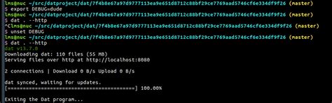 neat log is quiet by default if debug env var is set · issue 830 · dat ecosystem dat · github