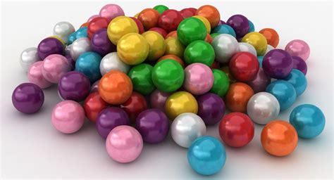 풍선 껌 더미 3d 모델 19 Max Fbx Obj 3ds Free3d