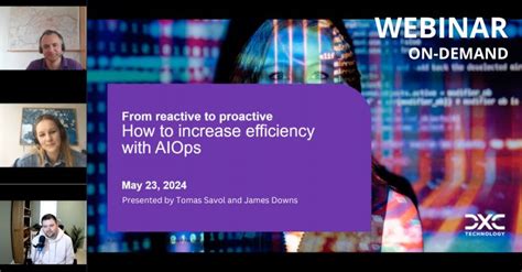On Demand Webinar About Creating Proactive Aiops Efficiencies With
