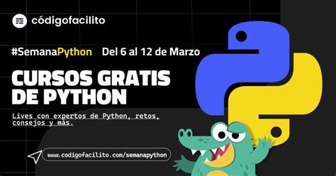 Juan Diego Roldan Z On Linkedin Semanapython Cursos Gratis De Python