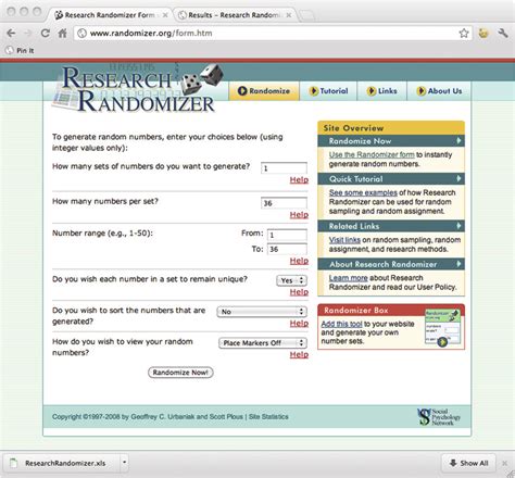 Online Research Randomizer Form Download Scientific Diagram