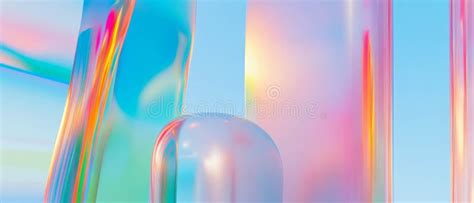 Dynamic D Data Visualization With Changing Hues Representing Data Values Stock Illustration