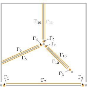 Mixed Dimensional Geometric Decomposition Of A Fracture Network Left