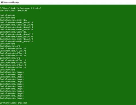 Perl 查找文件和目录 码农参考