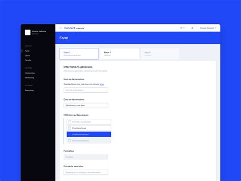 Admin Form Ui By Pierre Pykto On Dribbble