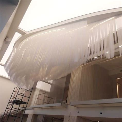 Нет ничего приятнее чем видеть результат работ Световой потолок в холле одного из элитных