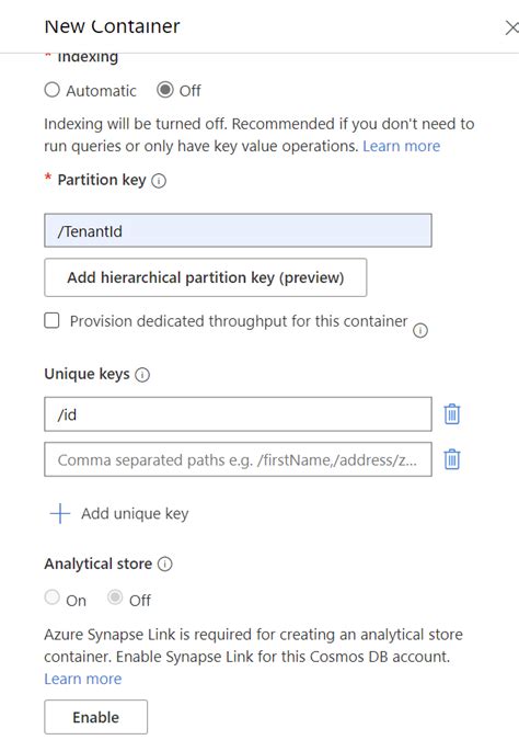 Azure Synapse Iot Hub To Cosmos Db Integration Fails Stack Overflow