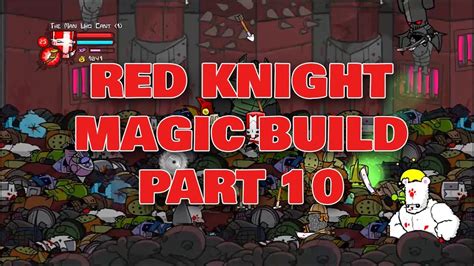 Castle Crashers Gameplay Part 10 Red Knight Magic Build Youtube